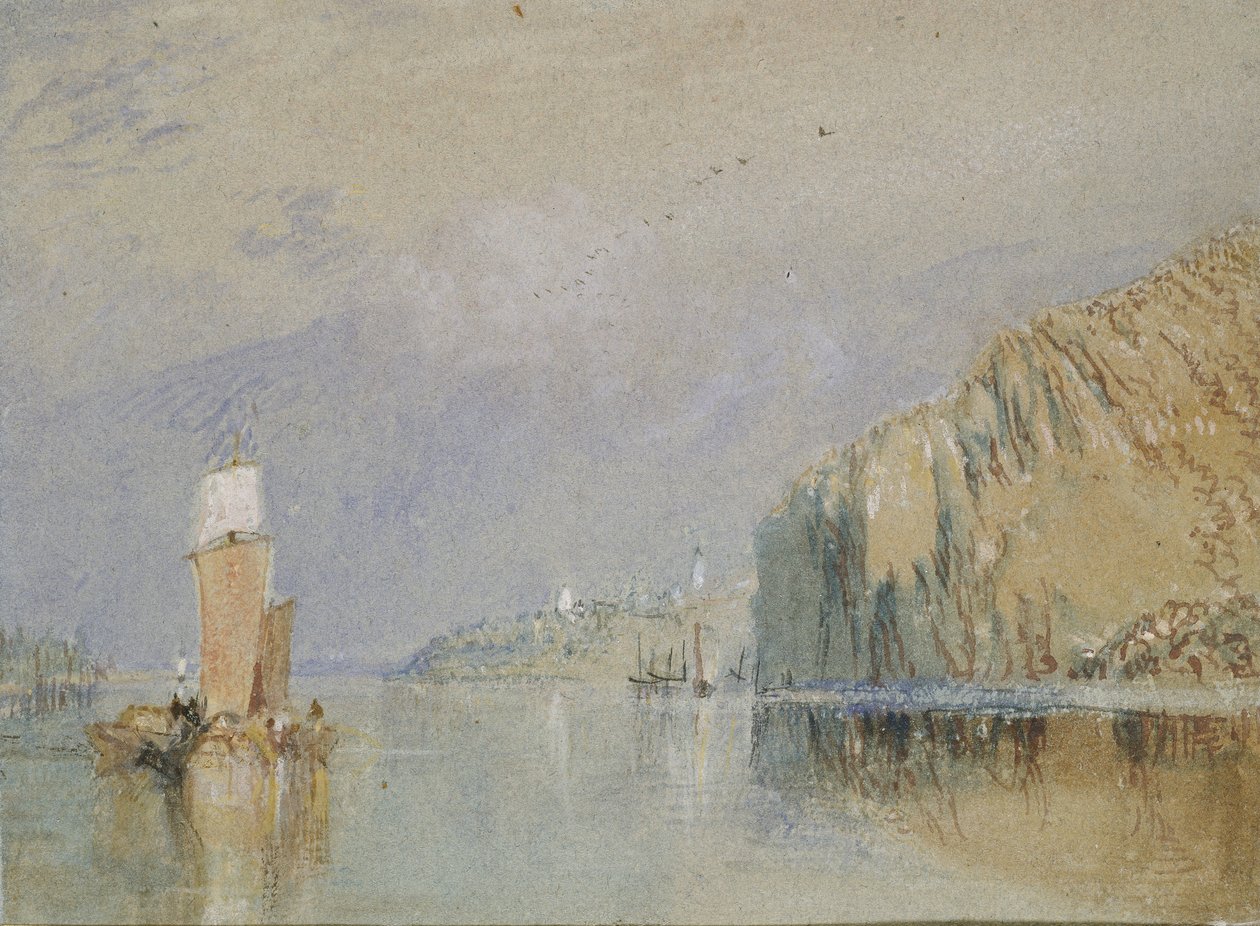 Coteaux de Mauves, c.1830 by Joseph Mallord William Turner